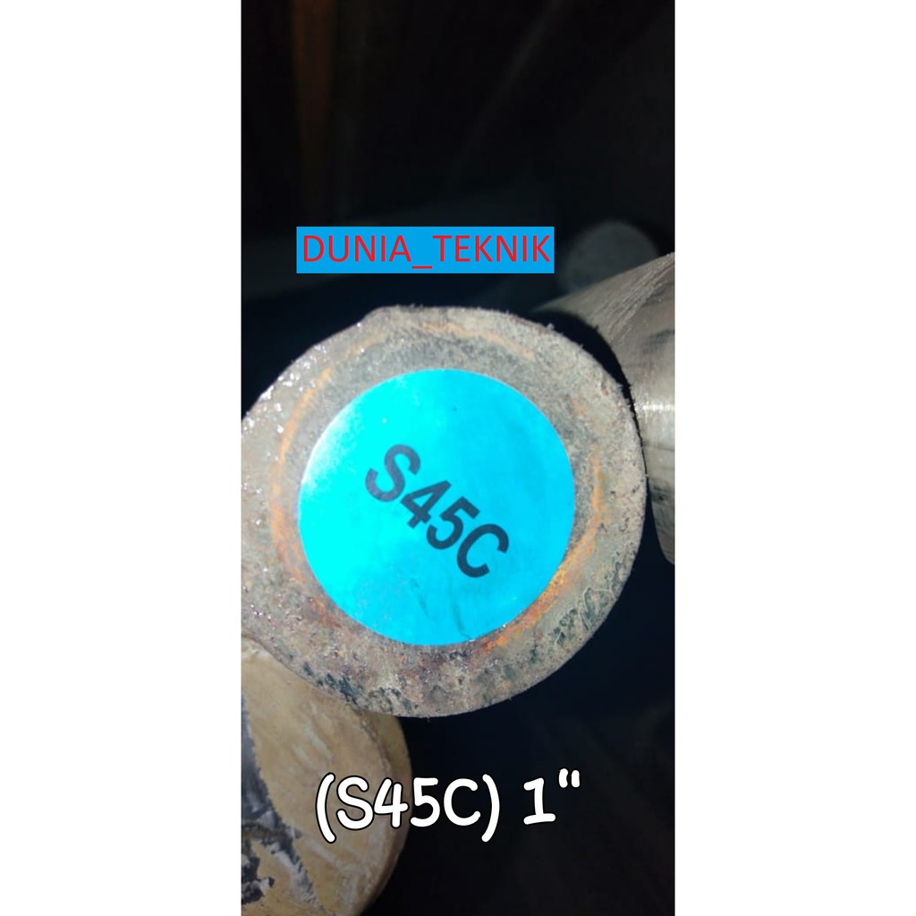Jual AS BESI S45C HITAM DIA 25MM X 1 METER | Shopee Indonesia