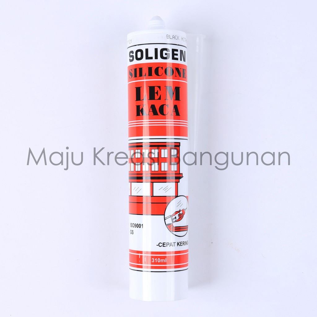Jual Lem Kaca Botol Sealant Soligen Silicone Putih Hitam Clear Bening Aquarium Silikon | Shopee ...
