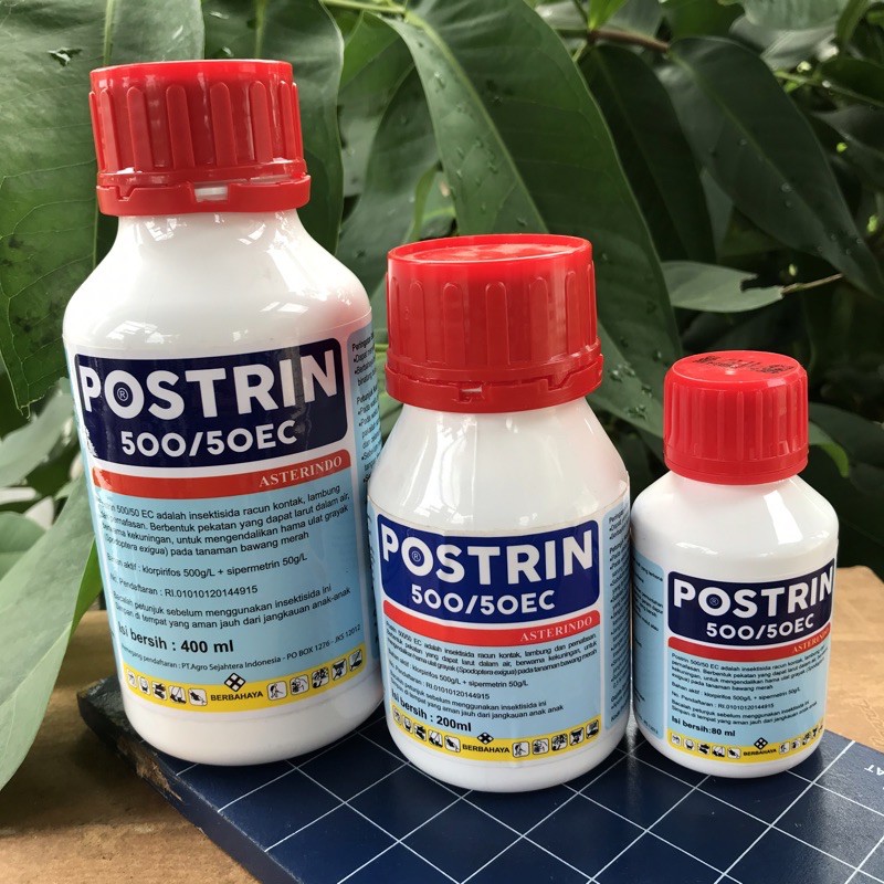 Jual INSEKTISIDA POSTRIN 500/50 EC bahan aktif : klorpirifos dan ...