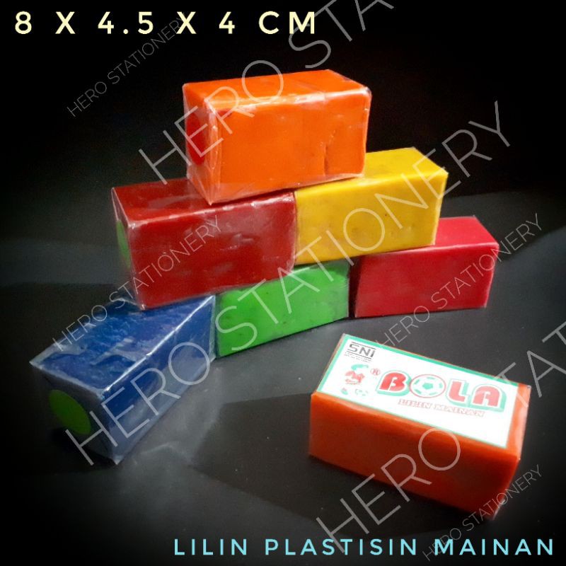 Jual Lilin mainan plastisin cap bola sni ukuran besar | Shopee Indonesia