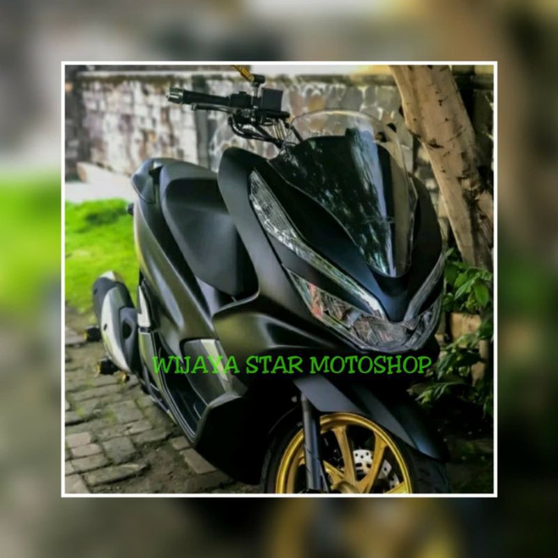 Jual [COD] VISOR PCX EMBOS PCX BENING,RIBEN SMOKE,HITAM TRANSPARAN ...