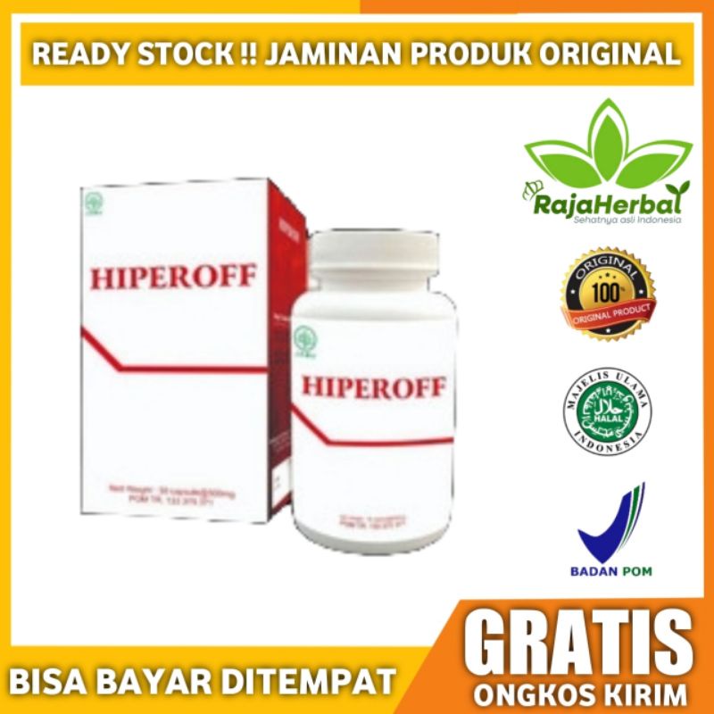 Jual Obat Hipertensi Tekanan Darah Tinggi Kolestrol Hiperoff Asli ...