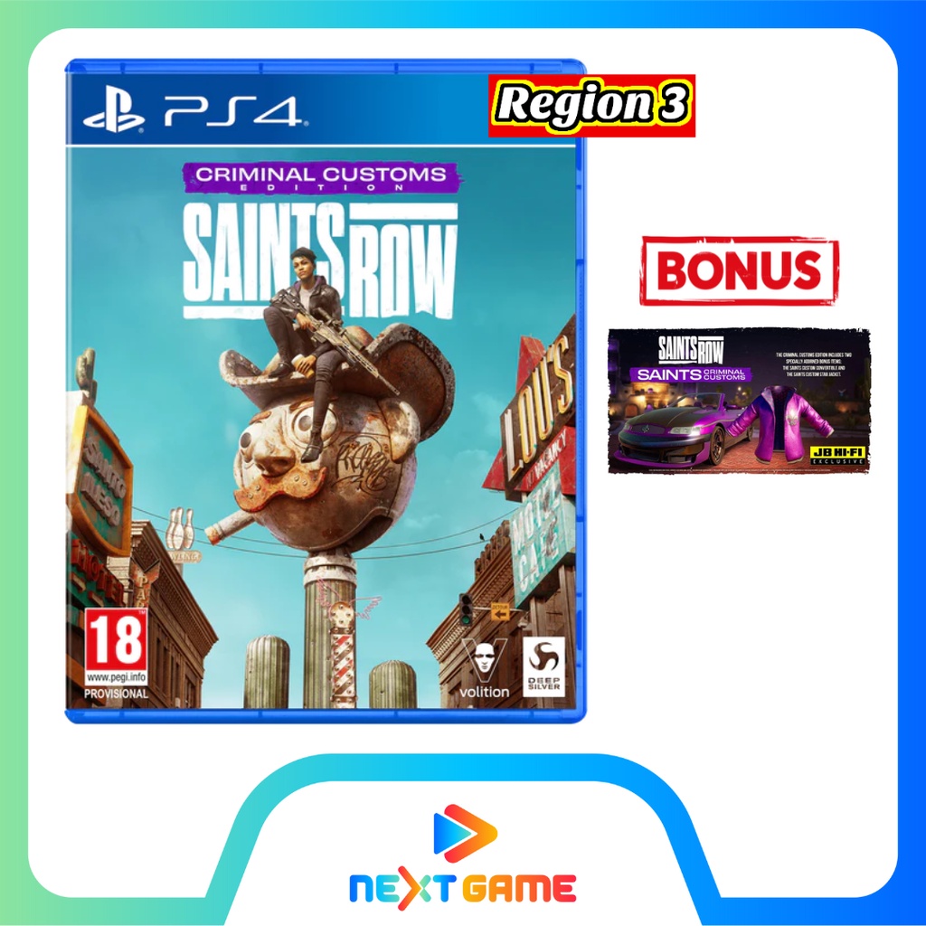 Jual PS4 Saints Row Criminal Customs Edition | Shopee Indonesia