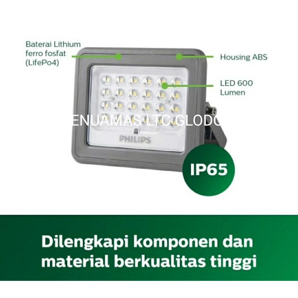 Jual Philips Essential smartBright solar flood light / Lampu solar | Shopee Indonesia