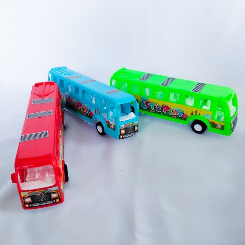 Jual Mainan anak BUS TAYO little mini bus SNI murah mobil Pull up bis ...