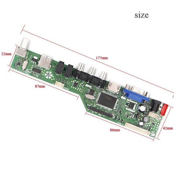 Jual Paket Panel Monitor Universal Lcd Led Tv Board Skr.03 8501 Diy Tv ...