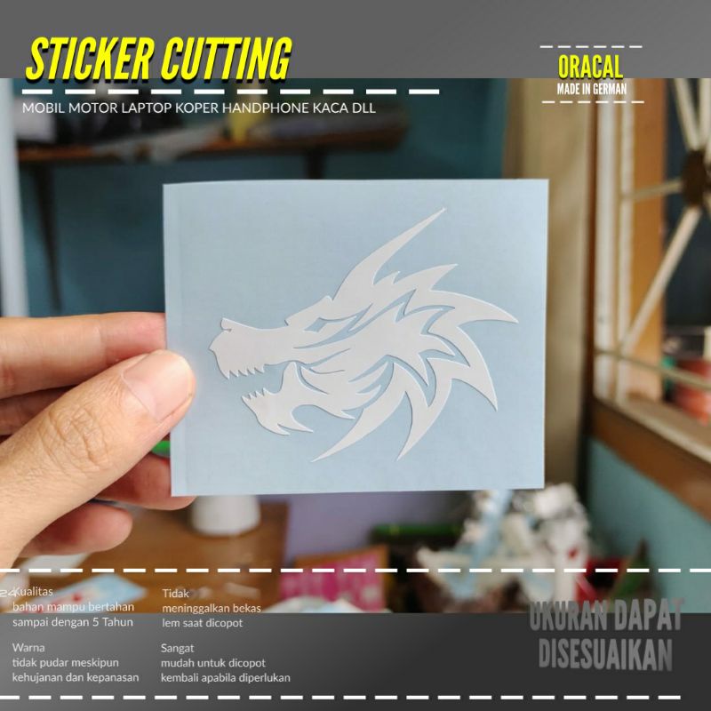 Jual STIKER NAGA STICKER CUTTING TRANSPARAN | Shopee Indonesia
