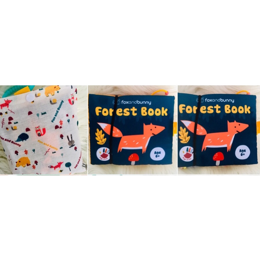 Jual Baby First book/ Forest Book/Fox&Bunny Book/Buku Edukasi Bayi ...