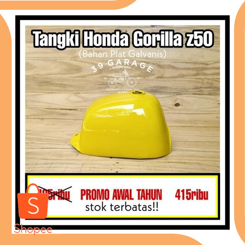 Jual Unik perkakas tengki motor mini tangki honda gorilla tangki honda ...