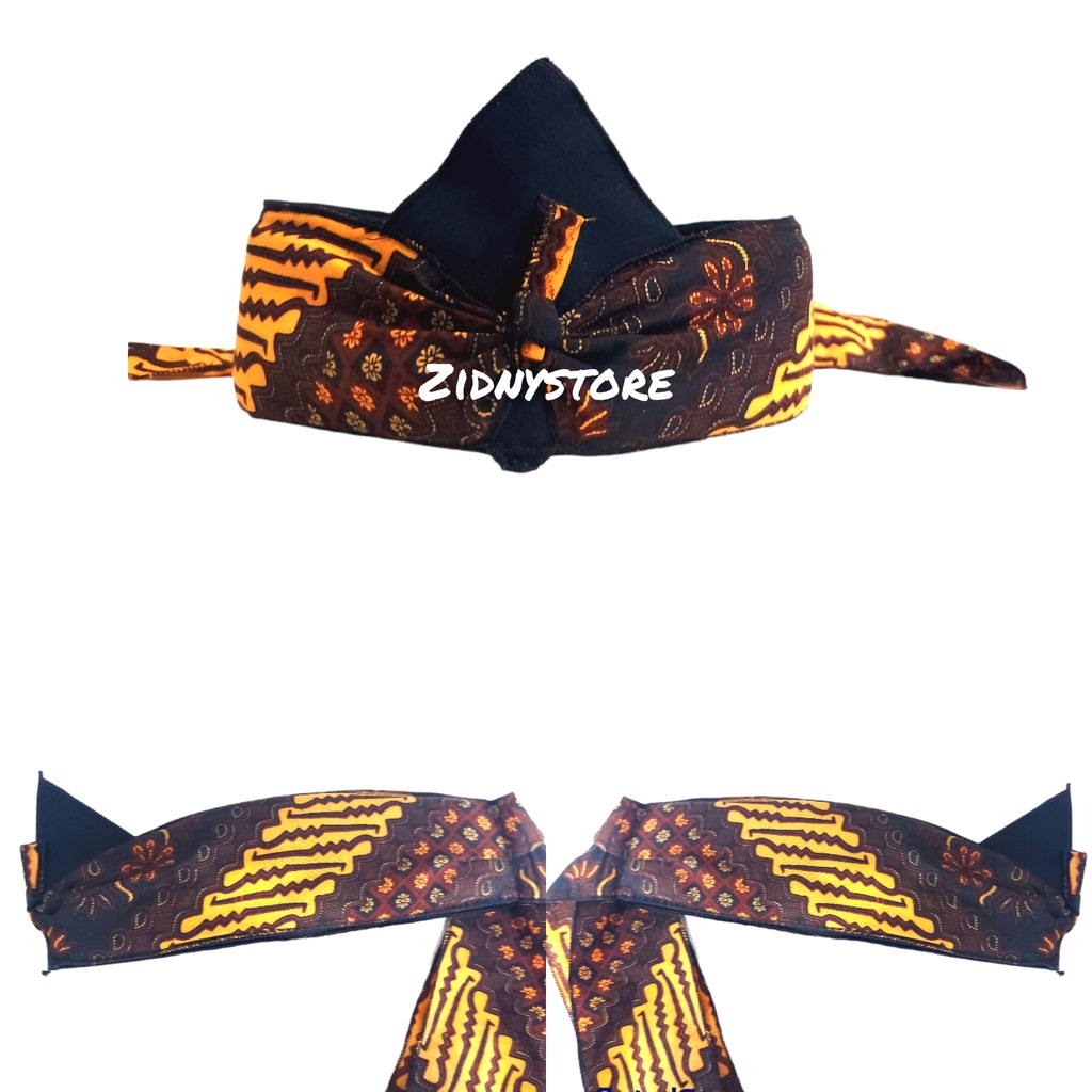 Jual Ikat Kepala Tradisional Batik Sunda Iket Sunda Totopong Iket ...