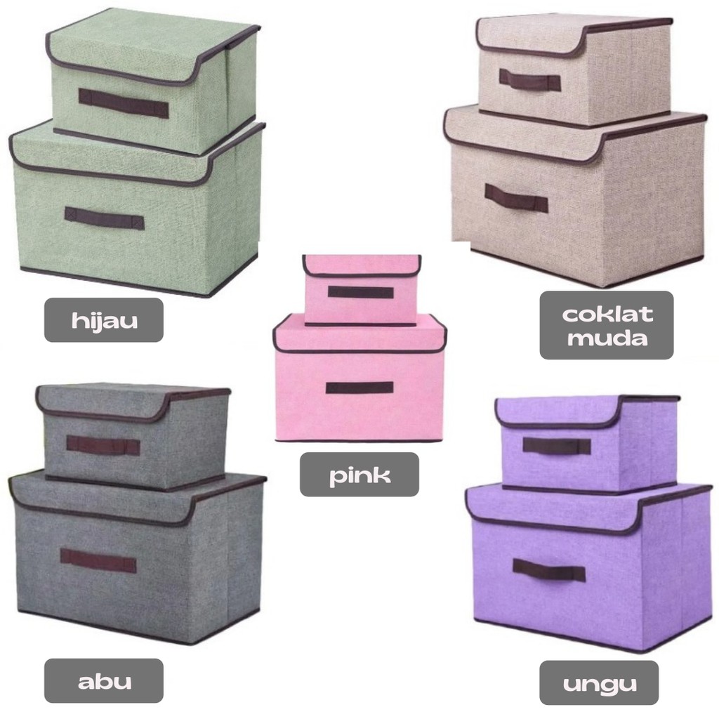 Jual Storage Box Multifungsi/Kotak Penyimpanan multifungsi 2in1(dapet 2 ...