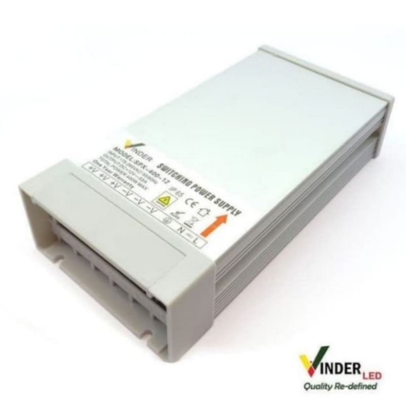 Jual Switching Power Supply Vinder DC 12v 33A Outdoor Waterproof Rain ...