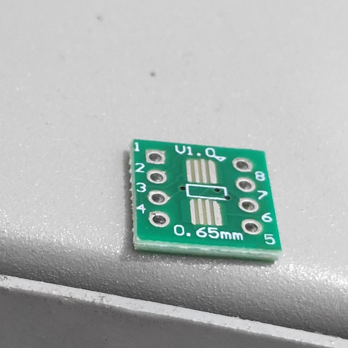 Jual PCB Adapter konverter IC SMD Sop8 Ssop8 Tssop8 ke DIP 8pin to DIP Kone | Shopee Indonesia