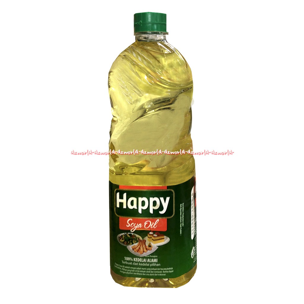 Jual Happy Soya Oil 1L Minyak Kedelai Minyak Goreng Soya Oils Botol ...