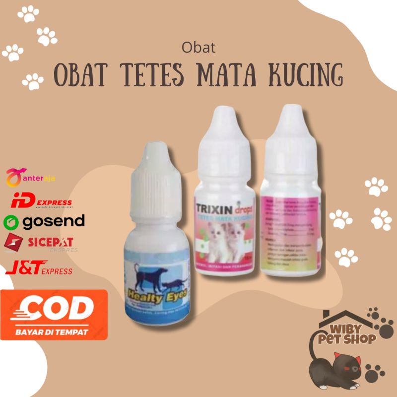 Jual Obat tetes dan salep mata kucing merk healthy eyes TRIXIN | Shopee ...