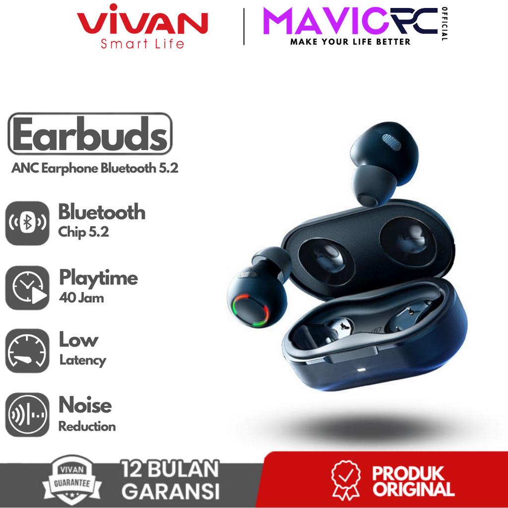 Jual VIVAN Liberty T110 TWS Wireless Earphone Airbuds FF Headset ...