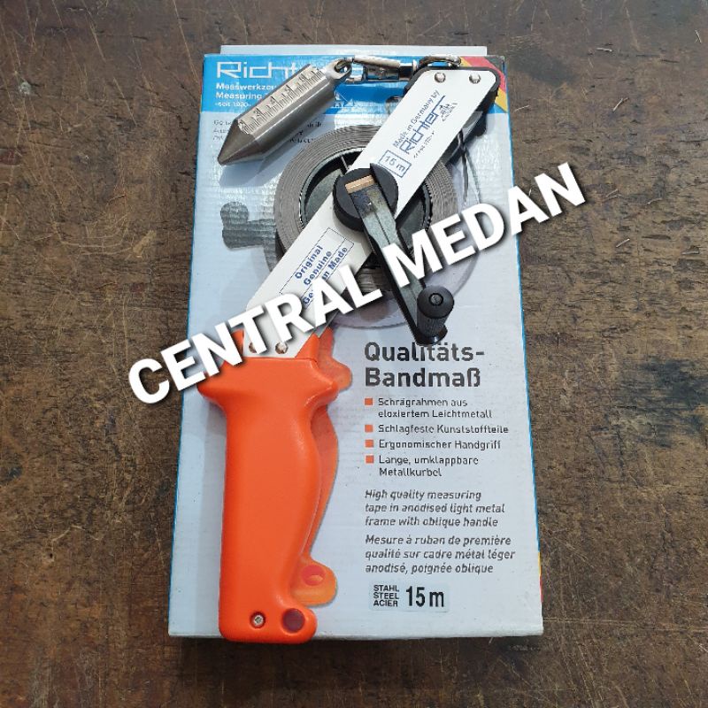 Jual METERAN MINYAK SOUNDING TAPE 15M 15 M METER RICHTER | Shopee Indonesia