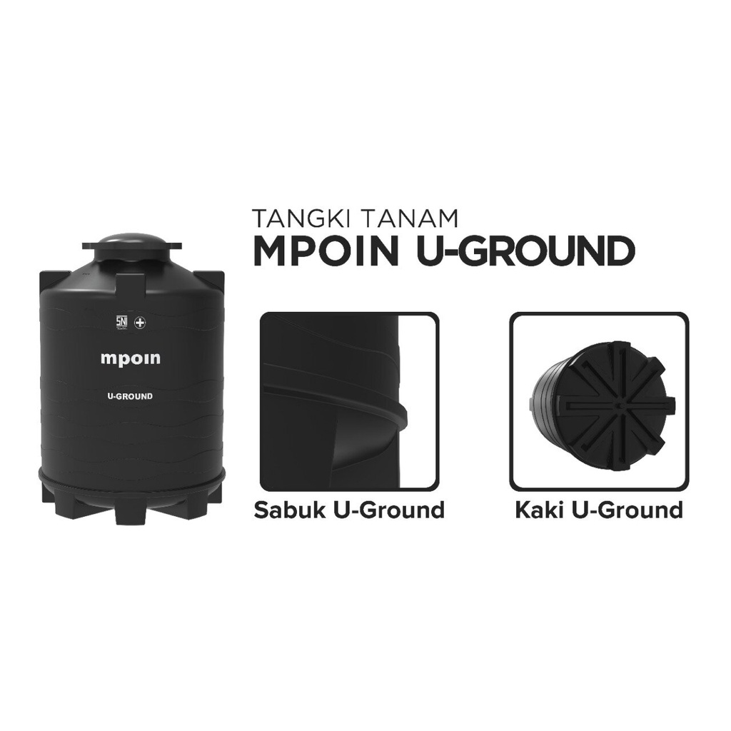 Jual Tangki Air MPOIN PLUS U-Ground | Tangki Tanam | Tangki Pendam ...