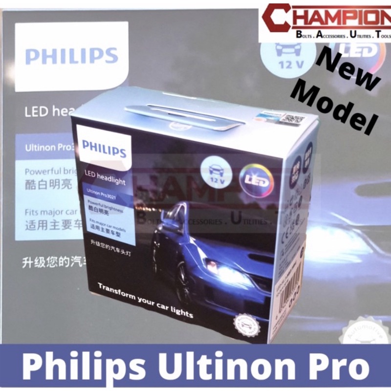 Jual Bohlam LED / Lampu LED depan Toyota Innova Philips Ultinon Pro H4 ...
