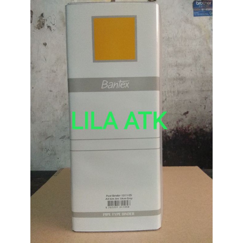 Jual Odner Bantex A4 - 1311 10cm Grey | Shopee Indonesia