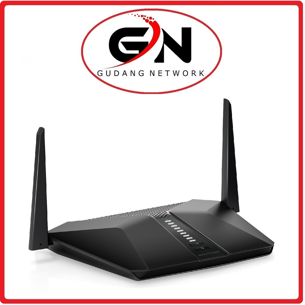 Jual NETGEAR RAX40 NIGHTHAWK AX4 4-STREAM WI-FI 6 ROUTER 802.11ax Dual ...