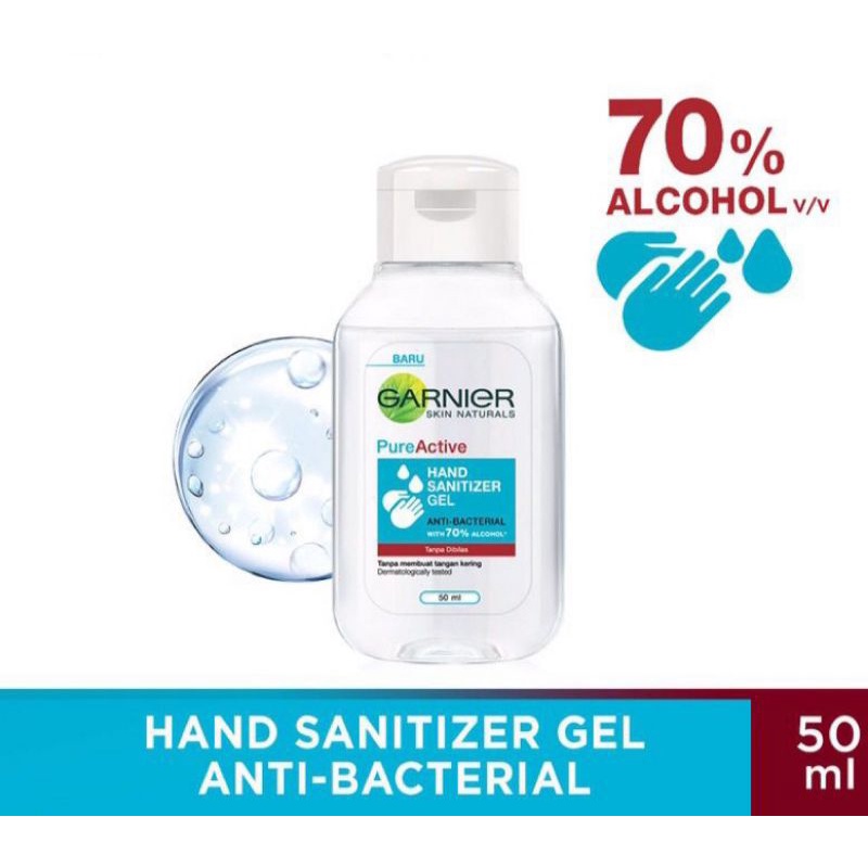 Jual GARNIER PURE ACTIVE HAND SANITIZER GEL | Shopee Indonesia