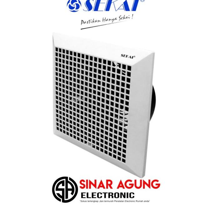 Jual Sekai Cef 1295 Plafon Exhaust Fan Putih | Shopee Indonesia