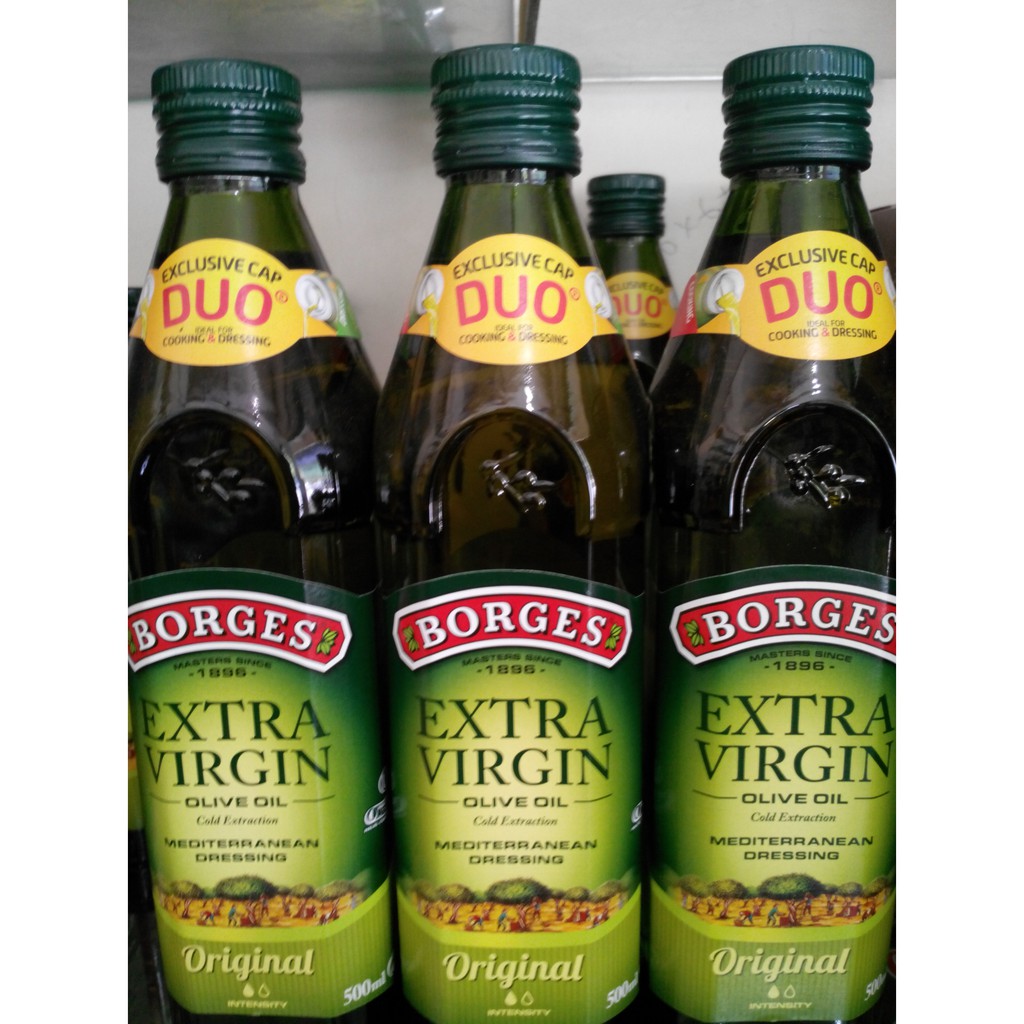 Jual Minyak Zaitun Borges 500 ml 500ml Olive Oil Extra Virgin EVOO | Shopee Indonesia