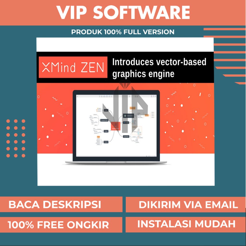 Jual Software XMind ZEN 9 Mind Mapping Full Version Terbaru PRO Lifetime Premium | Shopee Indonesia