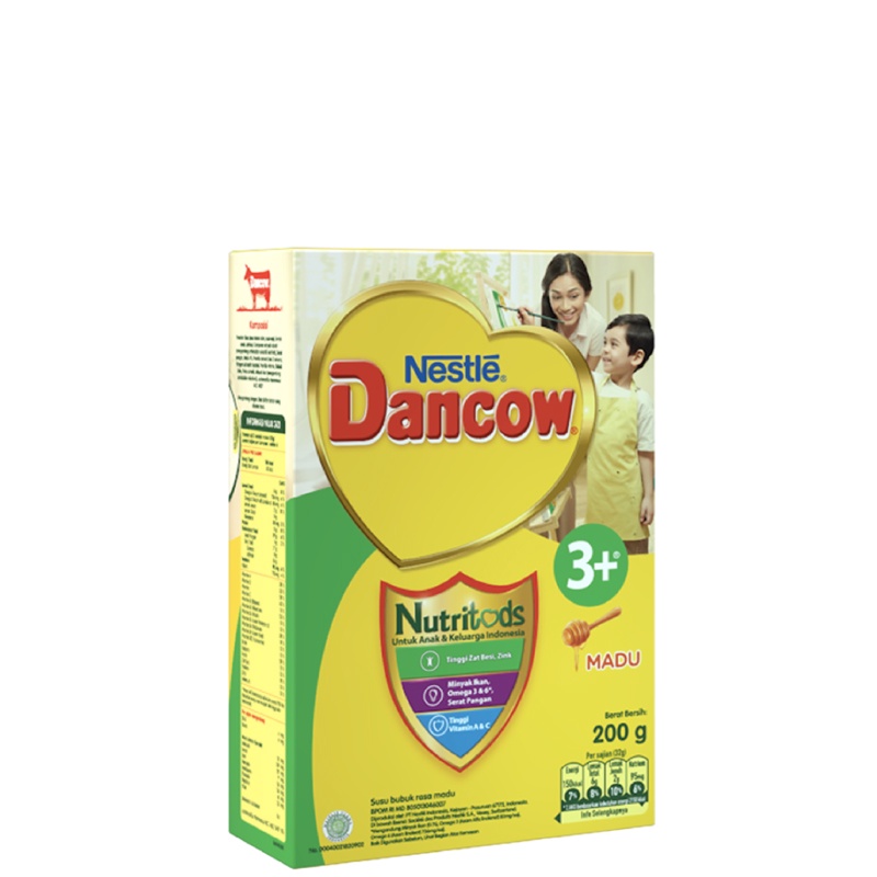 Jual Nestle Dancow 3+ Susu Pertumbuhan Rasa Madu 3-5 Tahun Box 120 gr ...
