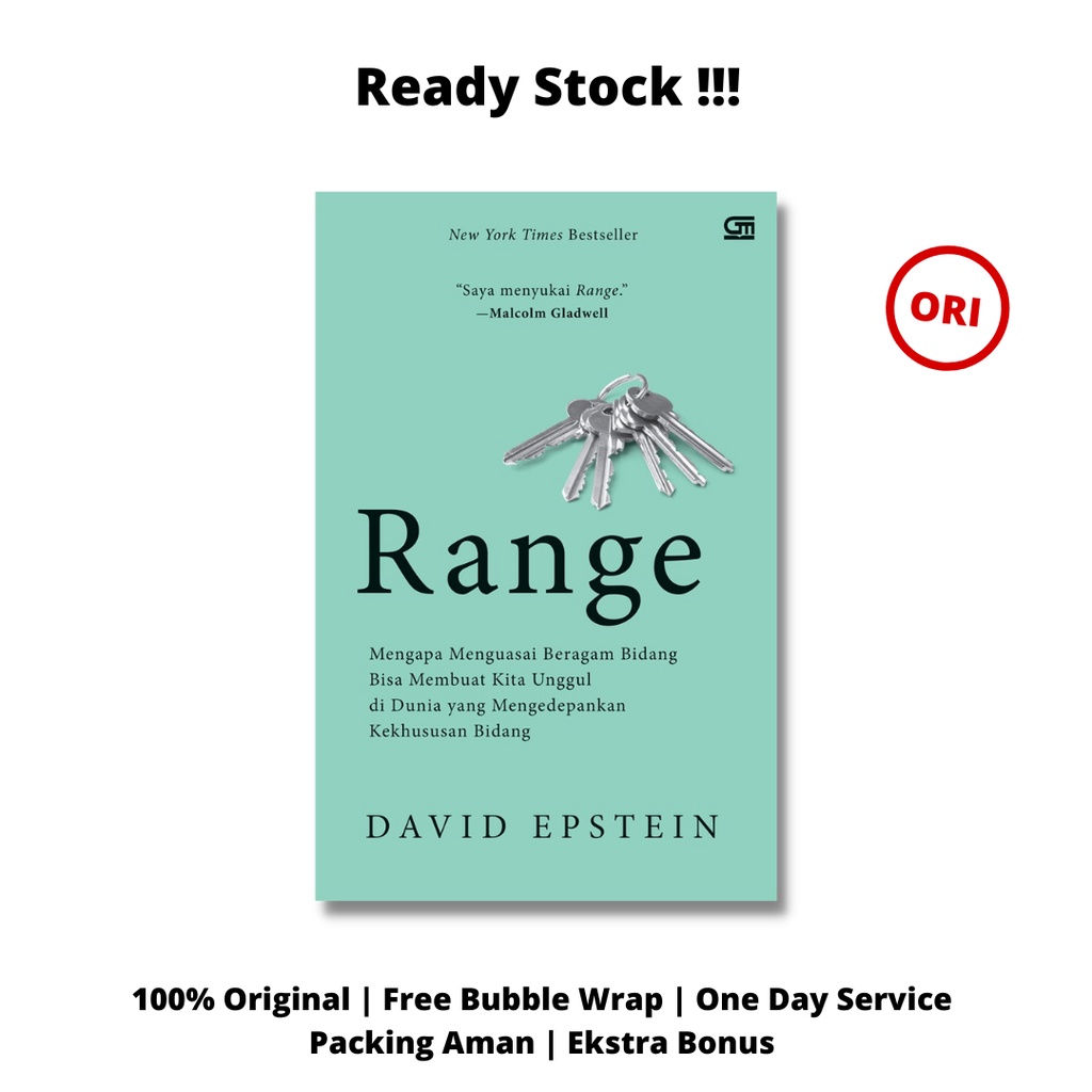 Jual Buku Range - David Epstein | Shopee Indonesia