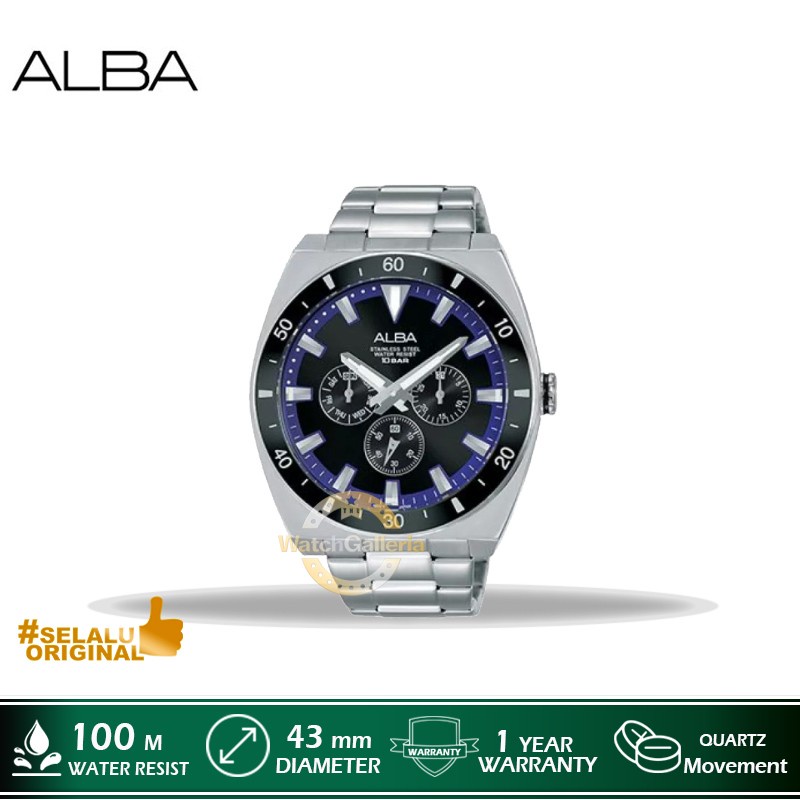 Jual Jam Tangan Pria Alba AP6521X1 AP6521 Original Murah | Shopee Indonesia