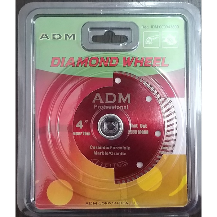 Jual Termurah MATA PISAU POTONG KERAMIK | DIAMOND WHEEL 4 inch ADM ...