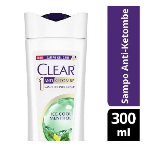 Jual Clear Shp Ic Menthol Unisex 300ml | Shopee Indonesia