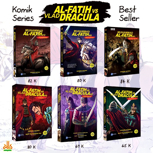 Jual Komik Muhammad Al Fatih Full Series | Komik Islami | Komik Best ...