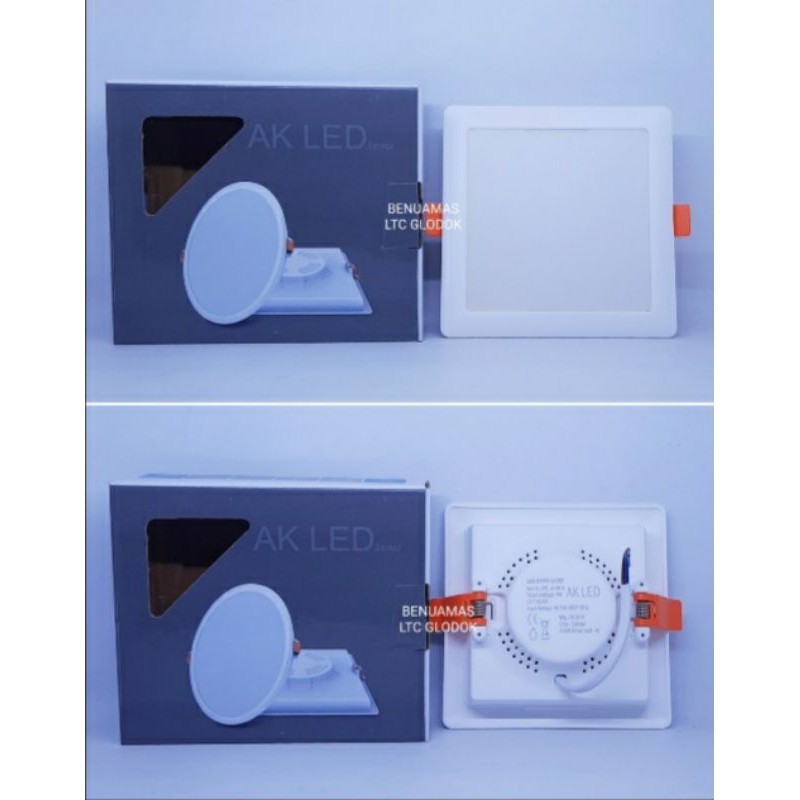 Jual LAMPU LED DOWNLIGHT KOTAK 6W AKL INBOW LAMPU DOWNLIGHT PERSEGI ...