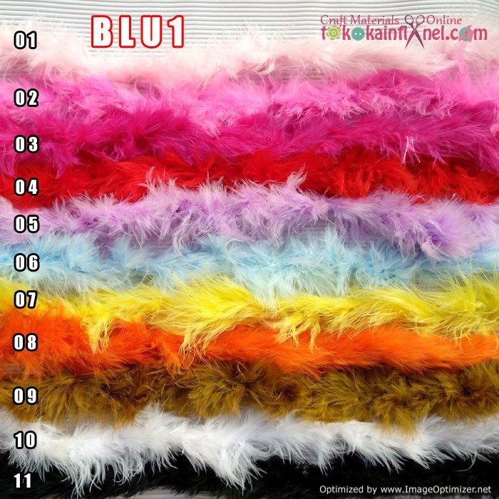 Jual Blu1 Bulu Bulu Ayam Panjang 100cm | Shopee Indonesia