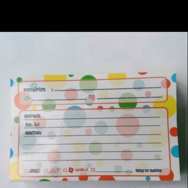 Jual Sticker pengiriman | Shopee Indonesia