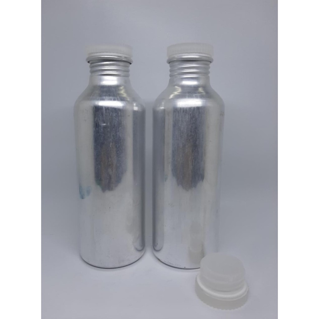 Jual KALENG 250 ML SILVER. BOTOL ALUMUNIUM KOSONG BARU. BUAT BIBIT ...