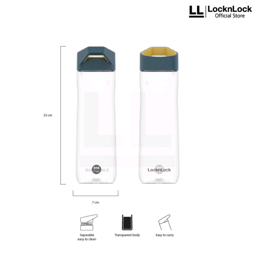 Jual Lock n Lock Minimalist Water Bottle 600ml Botol Minum LocknLock ...