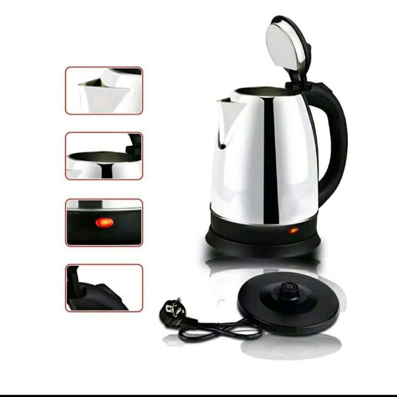Jual TEKO LISTRIK 2 Liter / TEKO AIR WARNA 2,3 LITER / KATTLE / PEMANAS ...