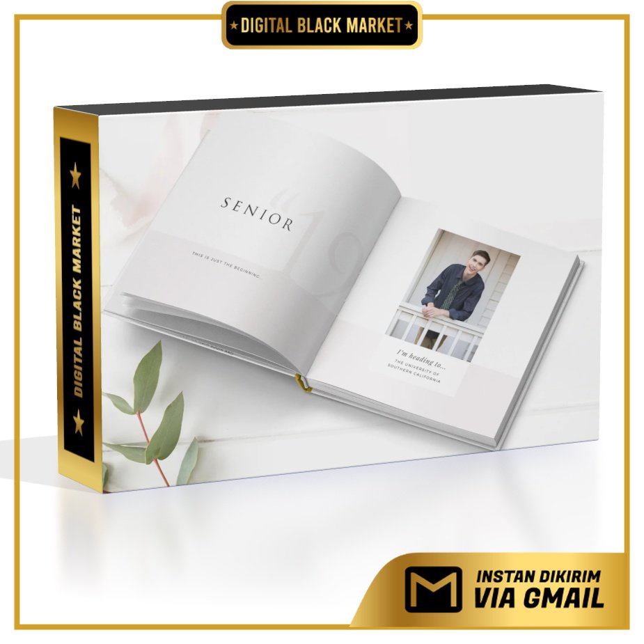 Jual ID1525 - Graduation Photo Album Template 3801943 | Shopee Indonesia