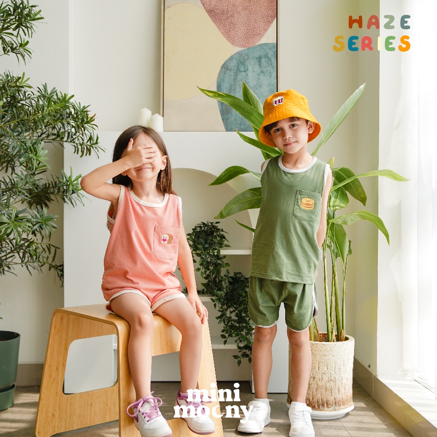 Jual Mini Moony Sleeveless Set Haze Series - Set Kutung Anak - Pakaian ...