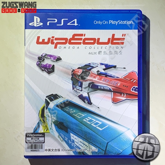 Jual WIPEOUT OMEGA COLLECTION kaset game bd ps4 ps playstation 4 2nd ...