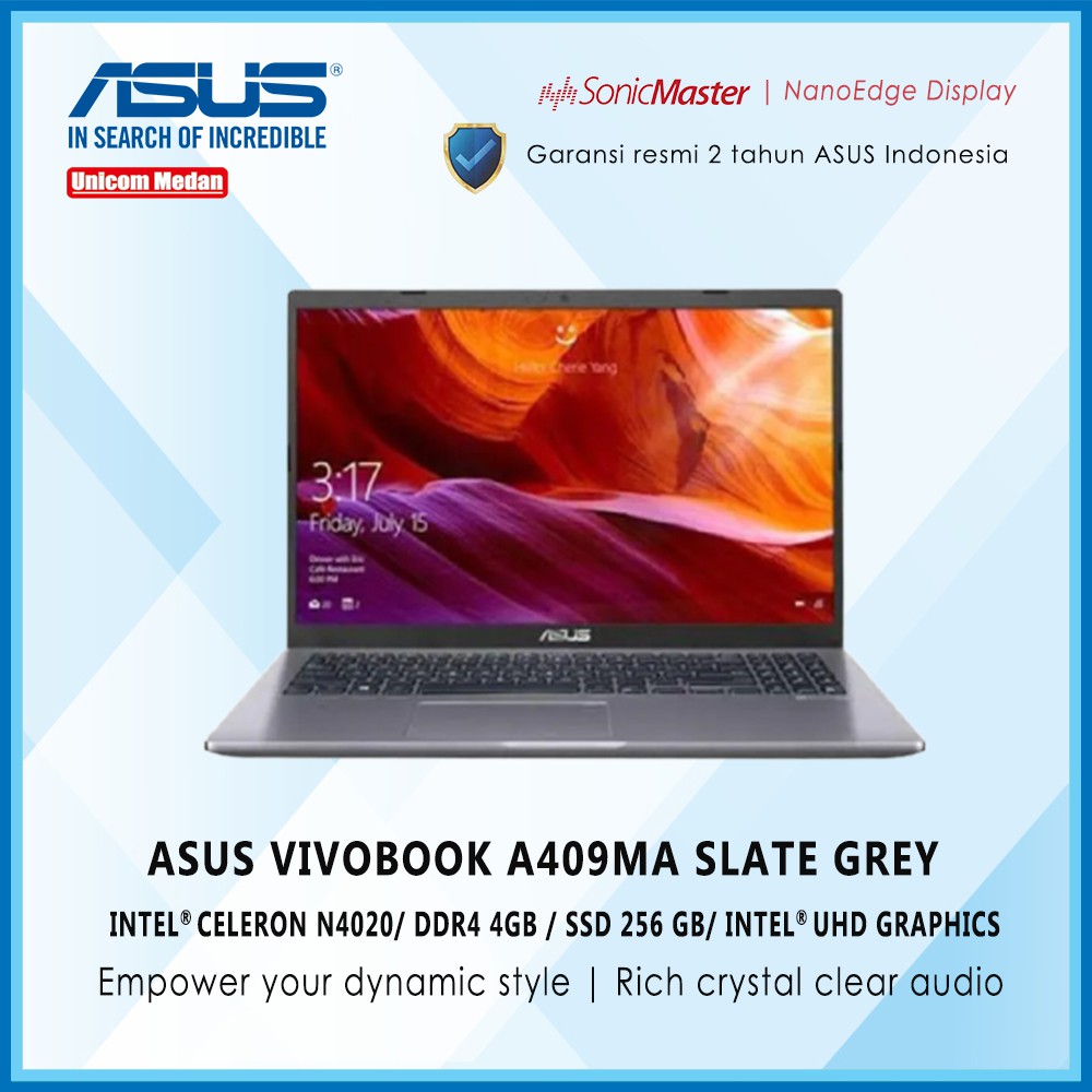 Jual ASUS VIVOBOOK A409MA INTEL N4020 | DDR4 4GB | 256 SSD LAPTOP ASUS ...