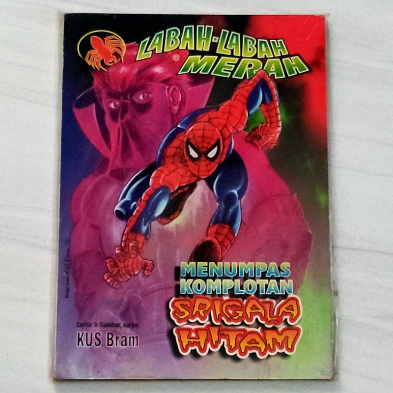 Jual Komik Indonesia Labah-Labah Merah MENUMPAS KOMPLOTAN SRIGALA HITAM ...
