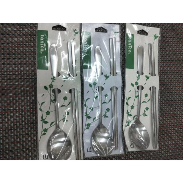 Jual Sendok set Korean Tanica | Shopee Indonesia