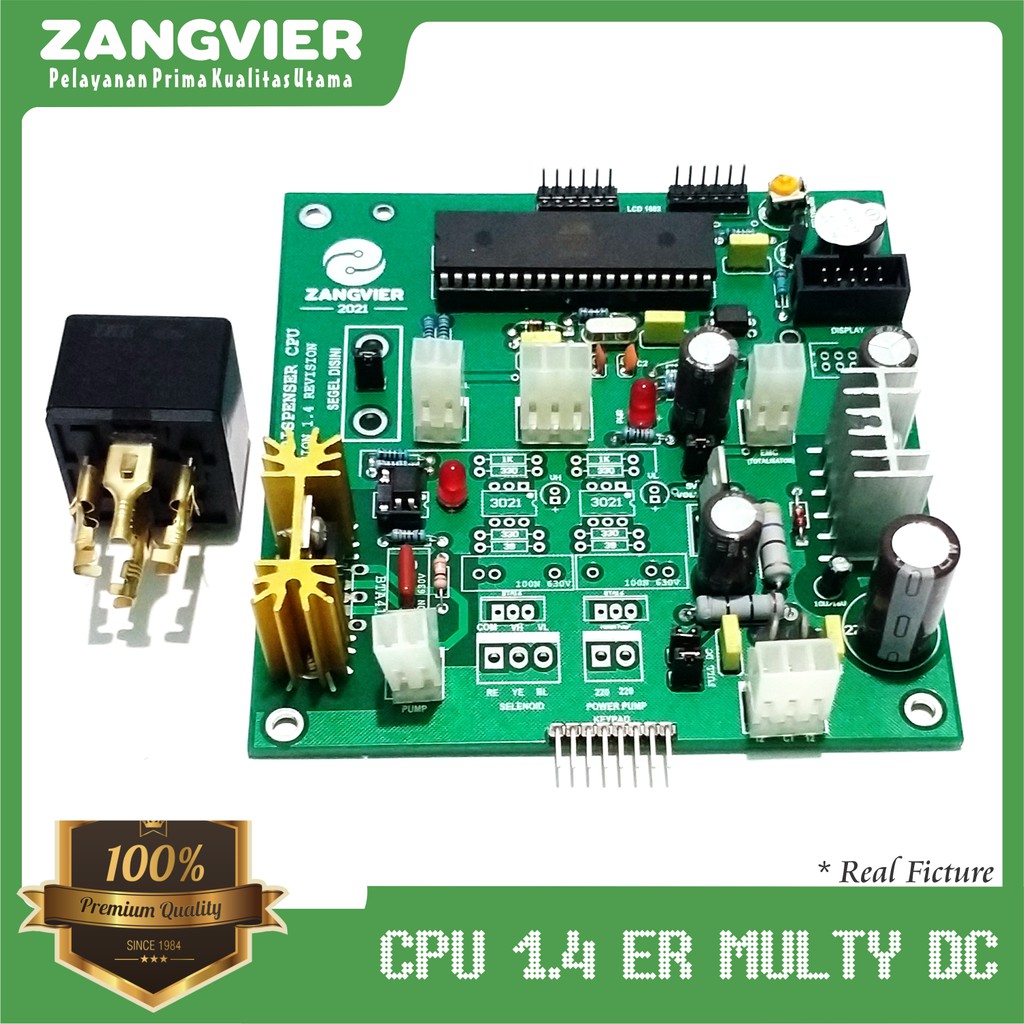 Jual ZANGVIER - CPU PERTAMINI POM MINI 1.4 POMPA DC / ROTAK + RELAY ...