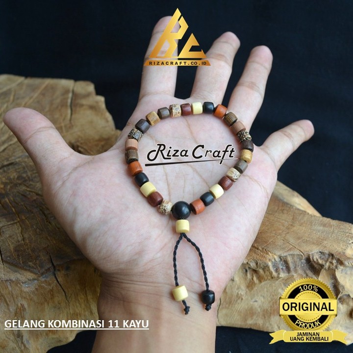 Jual Gelang Kombinasi 11 Jenis Kayu Asli Original Natural stock ...