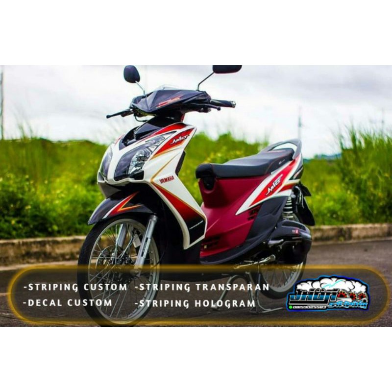 Jual Striping mio soul karbu/mx gradation color limited edition ...